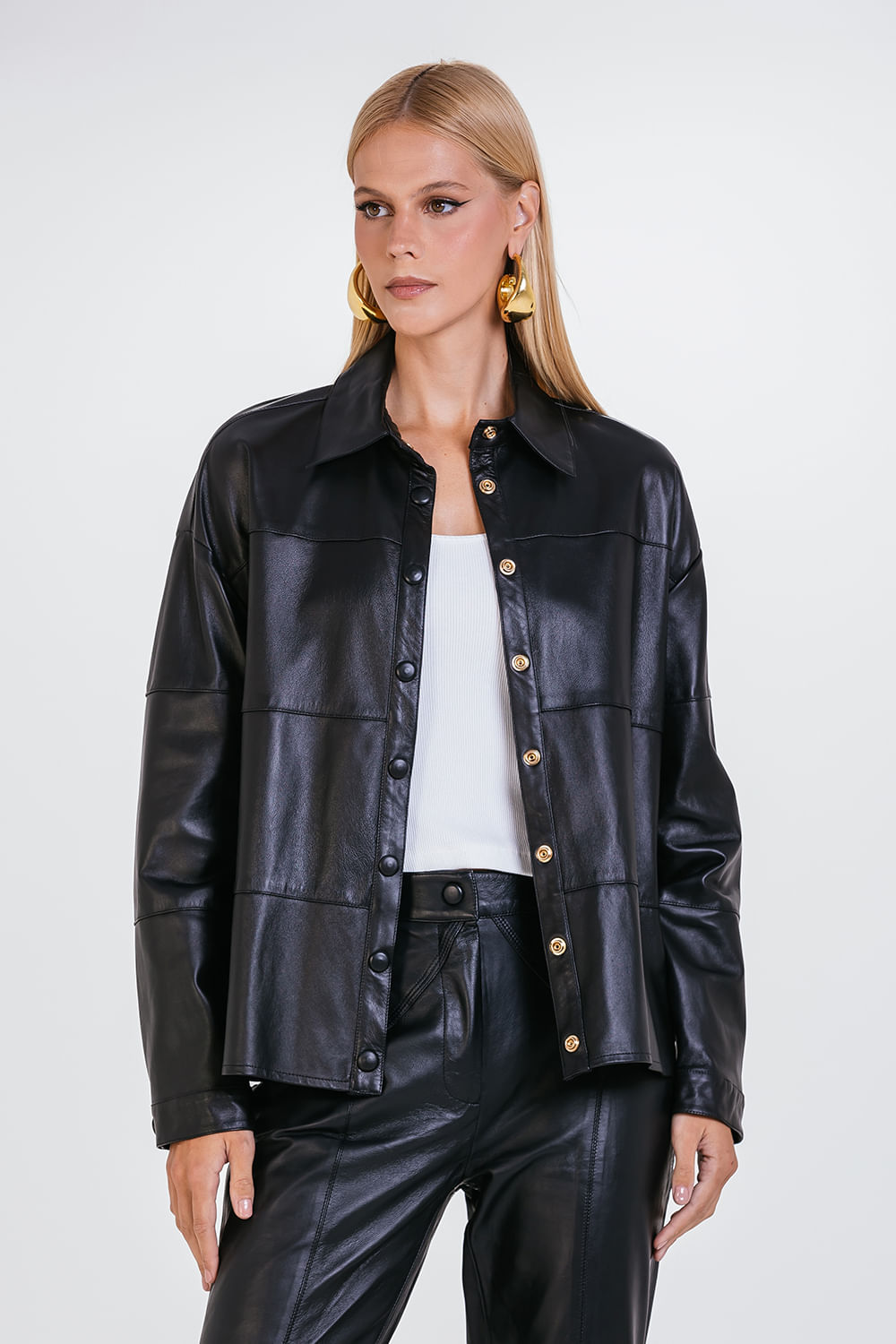 Camisa Alessandra - Preto